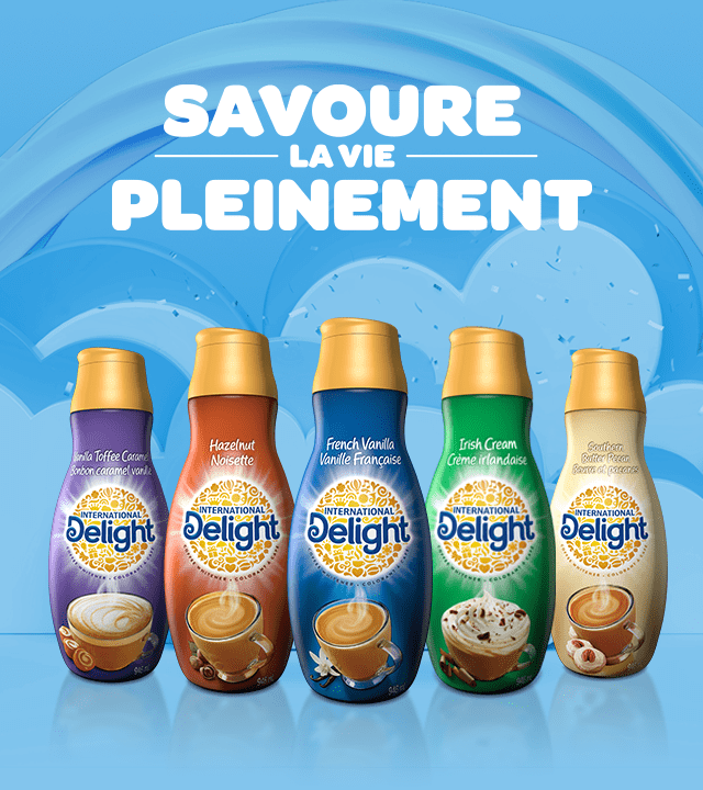 International Delight Canada : Crèmes à café